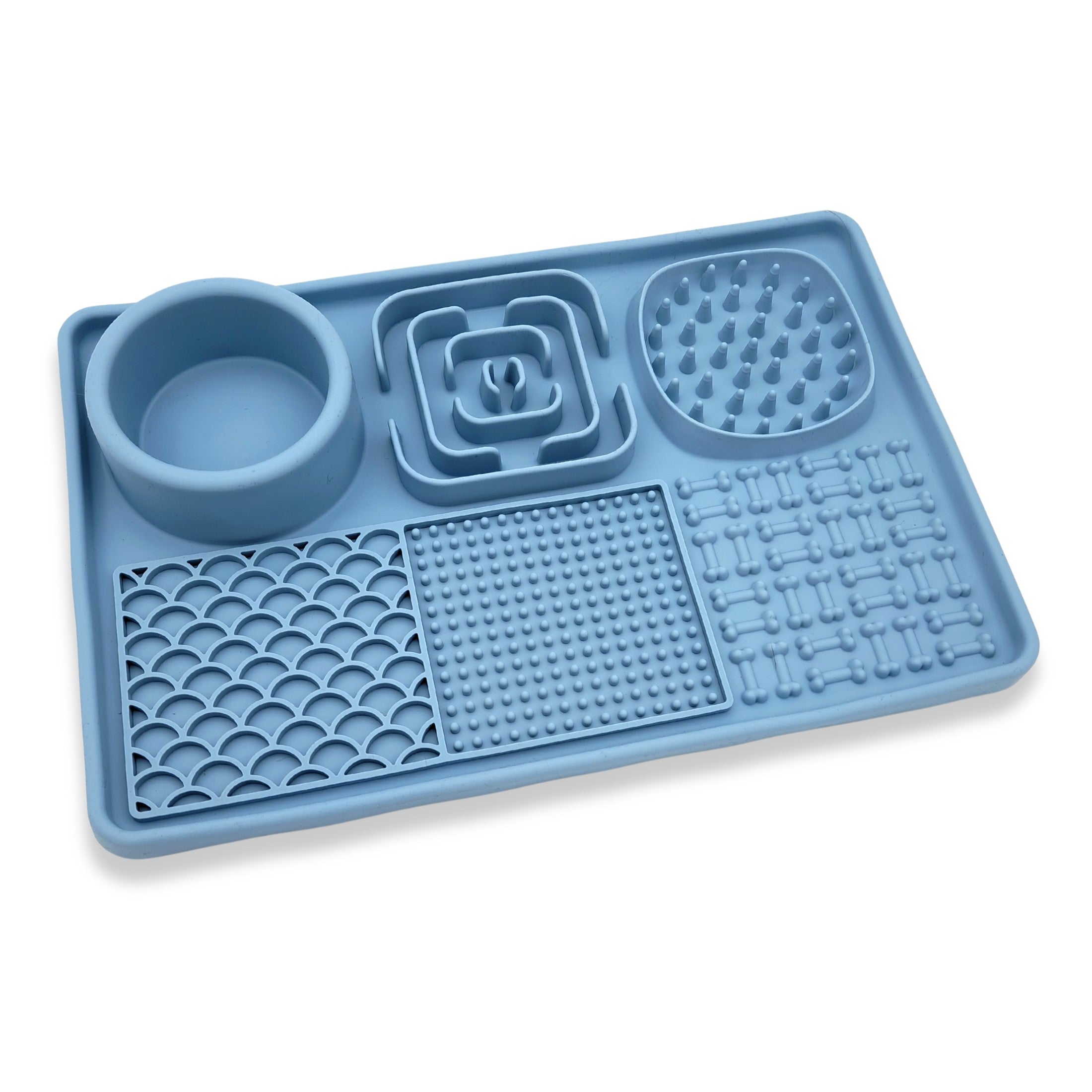 Lick Mat | Activity for Dogs | Blue – SammyLunaDesigns